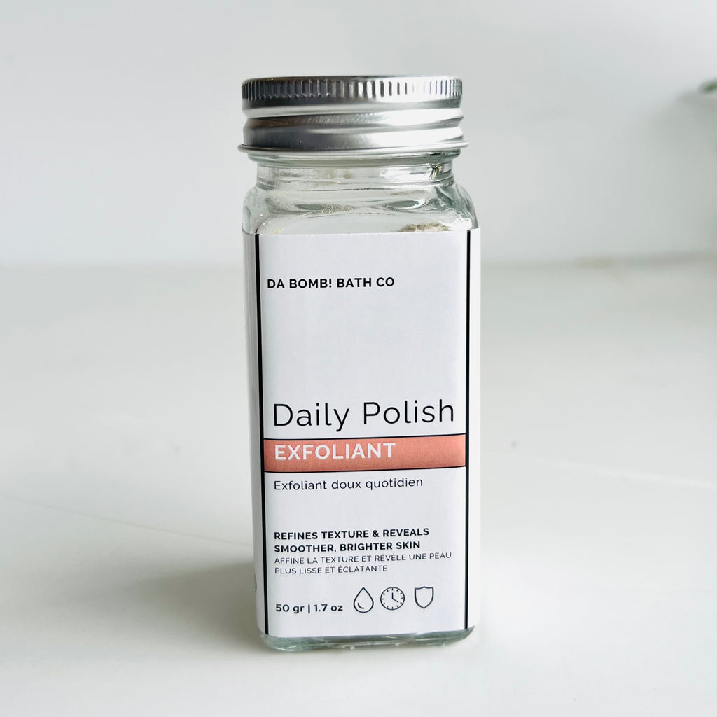 Daily Rice Bran Exfoliant | Gentle Powder Facial Exfoliant – Da Bomb ...